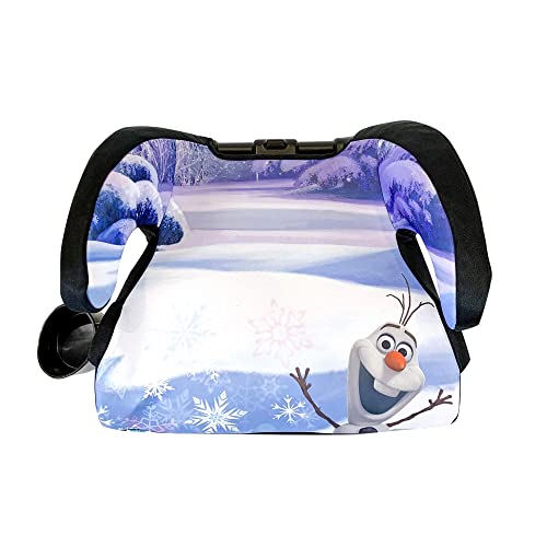 KidsEmbrace High Back Booster Car Seat, Disney Frozen Elsa and Anna Purple, White, Blue