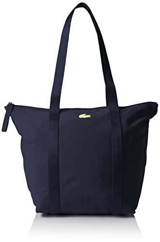 Lacoste Shoulder Bag, Marine 166 Jaune Fluo