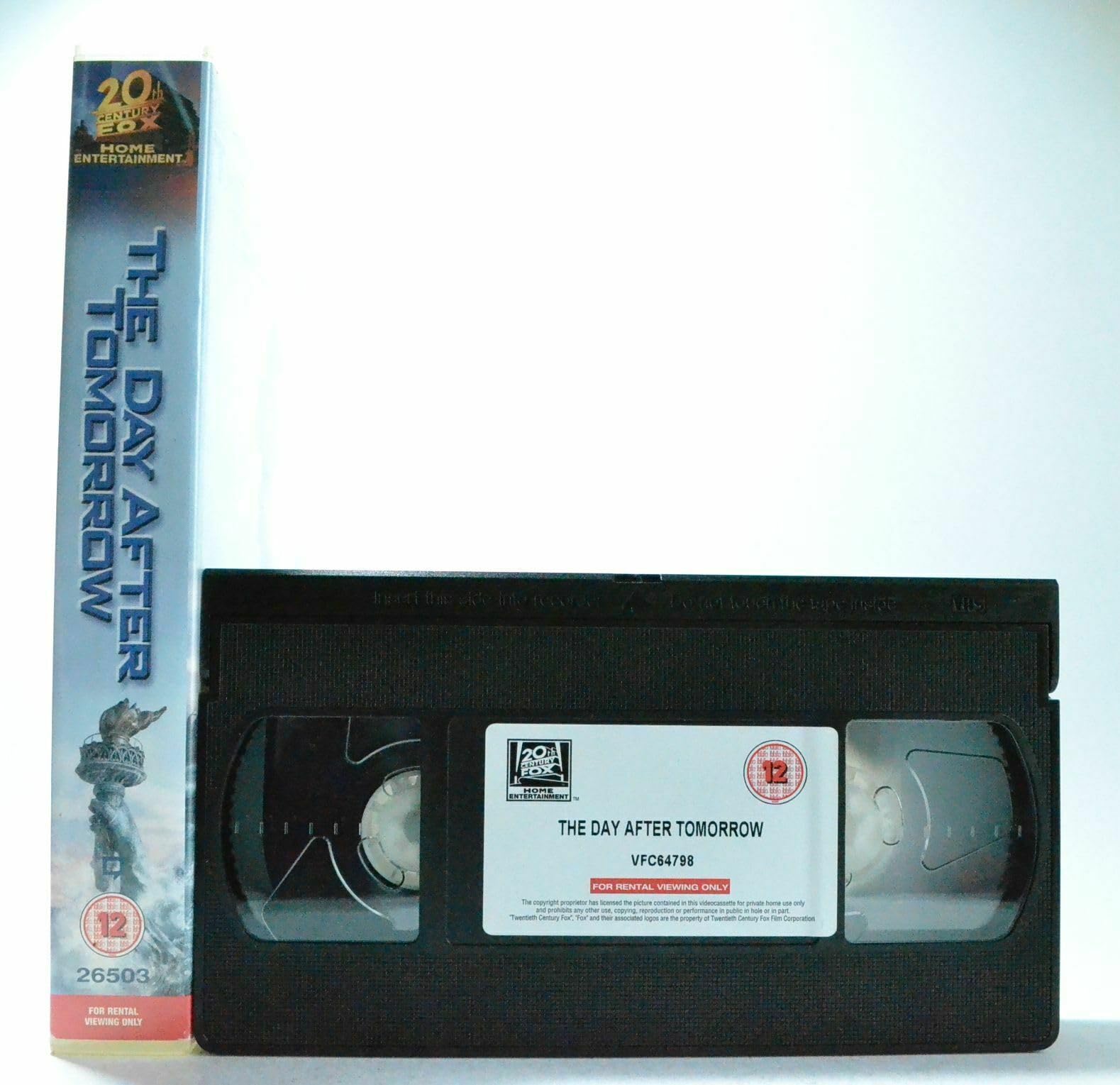 The Day After Tomorrow: Film By R.Emmerich - Large Box - J.Gyllenhaal - Pal VHS