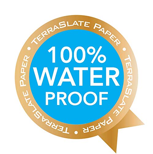 TerraSlate Paper 5 MIL 11" x 17" Waterproof Laser Printer/Copy Paper 50 sheets