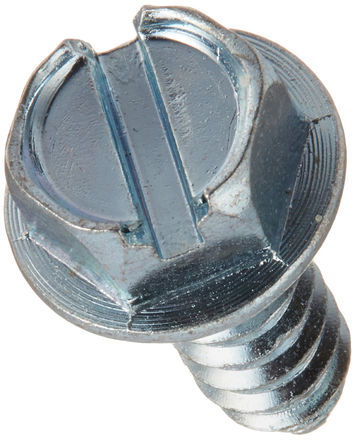 The Hillman Group 41038 Hex Washer Head Slotted Sheet Metal Screw, 14-Inch x 3/4-Inch, 50-Pack, zinc