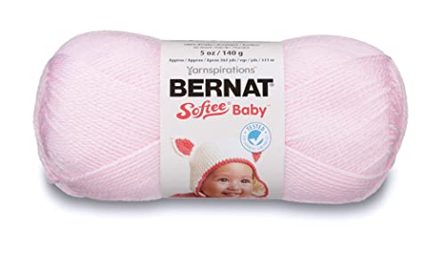 Bernat 166030-2001 Softee Baby Yarn - Solids - Pink