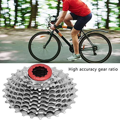 Bicycle Freewheel, Low Noise Bike Cassette Wheel High Tension for Road Bike