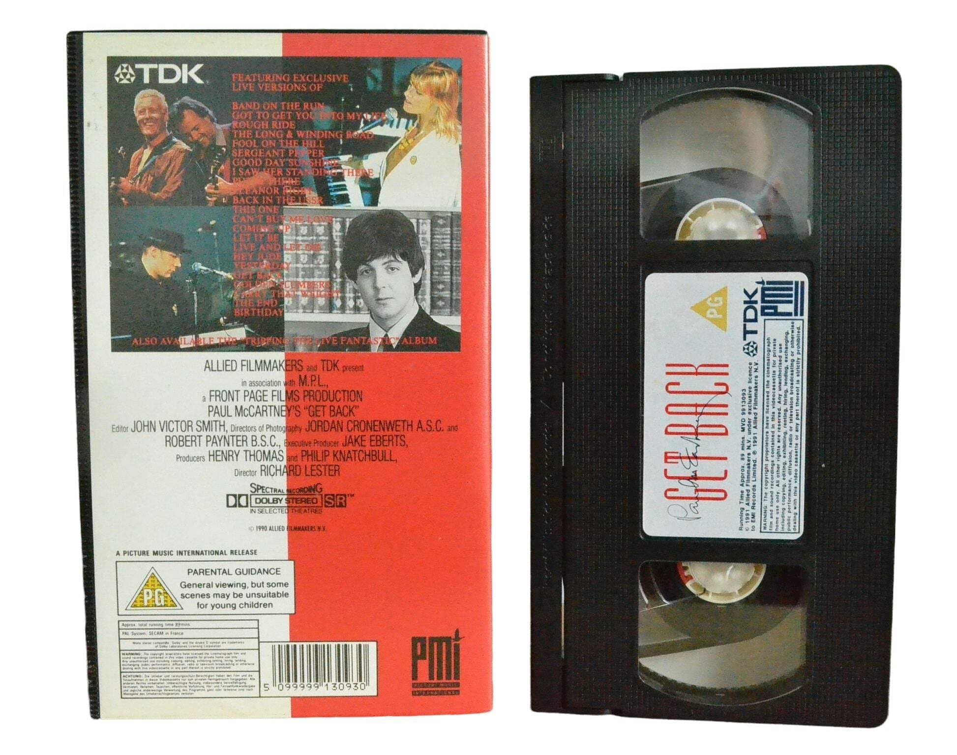 Paul McCartney - Get Back [VHS]