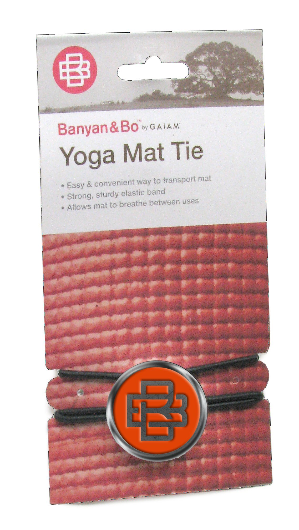 Banyan and Bo Yoga Mat Tie (Sold Individually with Assorted Colors)
