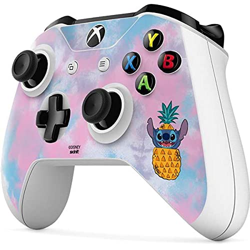 Skinit Decal Gaming Skin Compatible with Xbox One S Controller - Officially Licensed Disney Lilo and Stitch Pineapple Stitch Design
