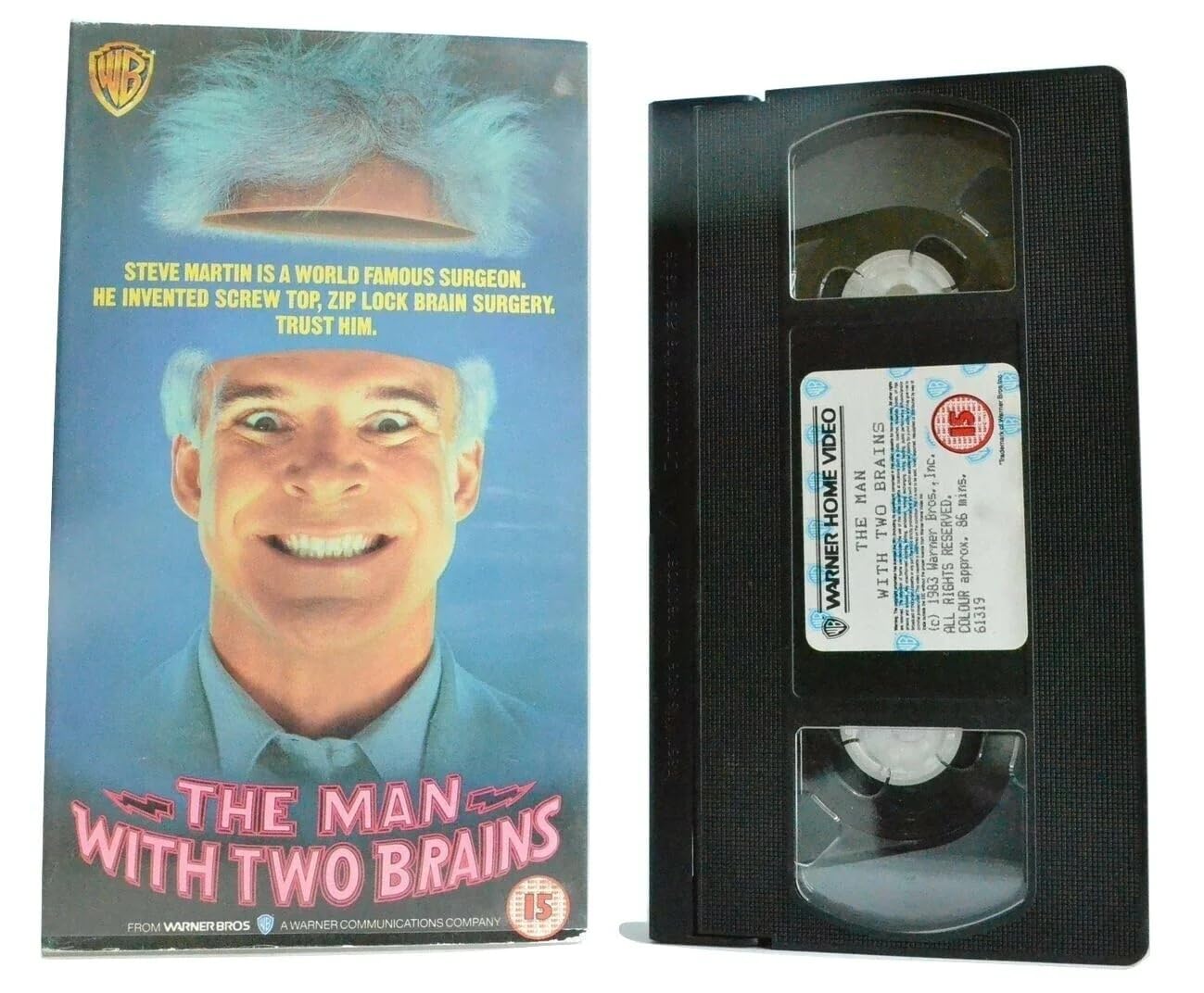 The Man with Two Brains [VHS]