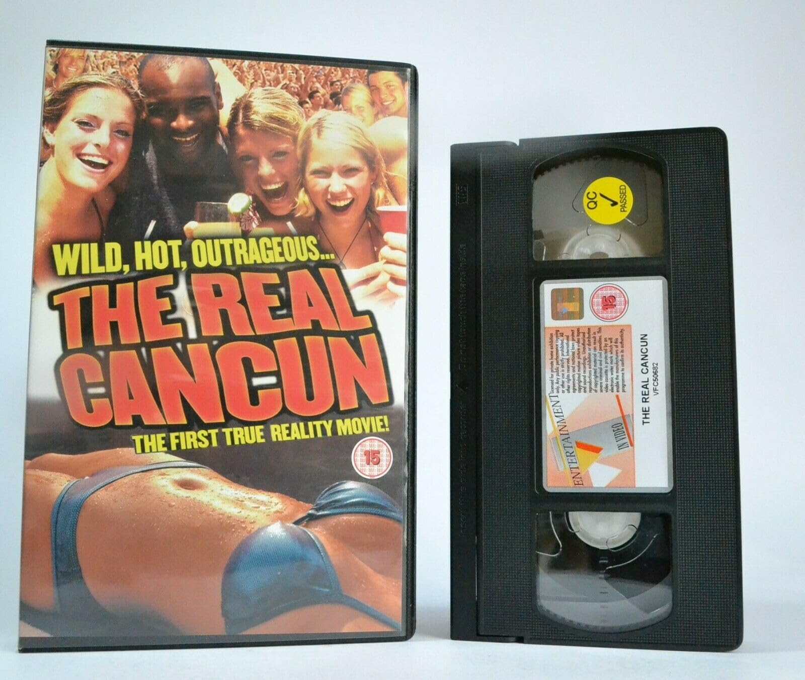 The Real Cancun: First Reality Movie - Large Box - Spring Break In Mexico - VHS
