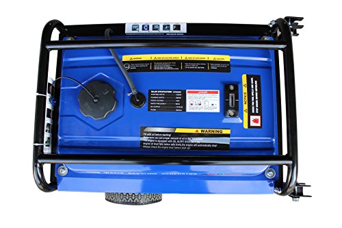 Green-Power America Gasoline Generator GPD5000W, Green/Black
