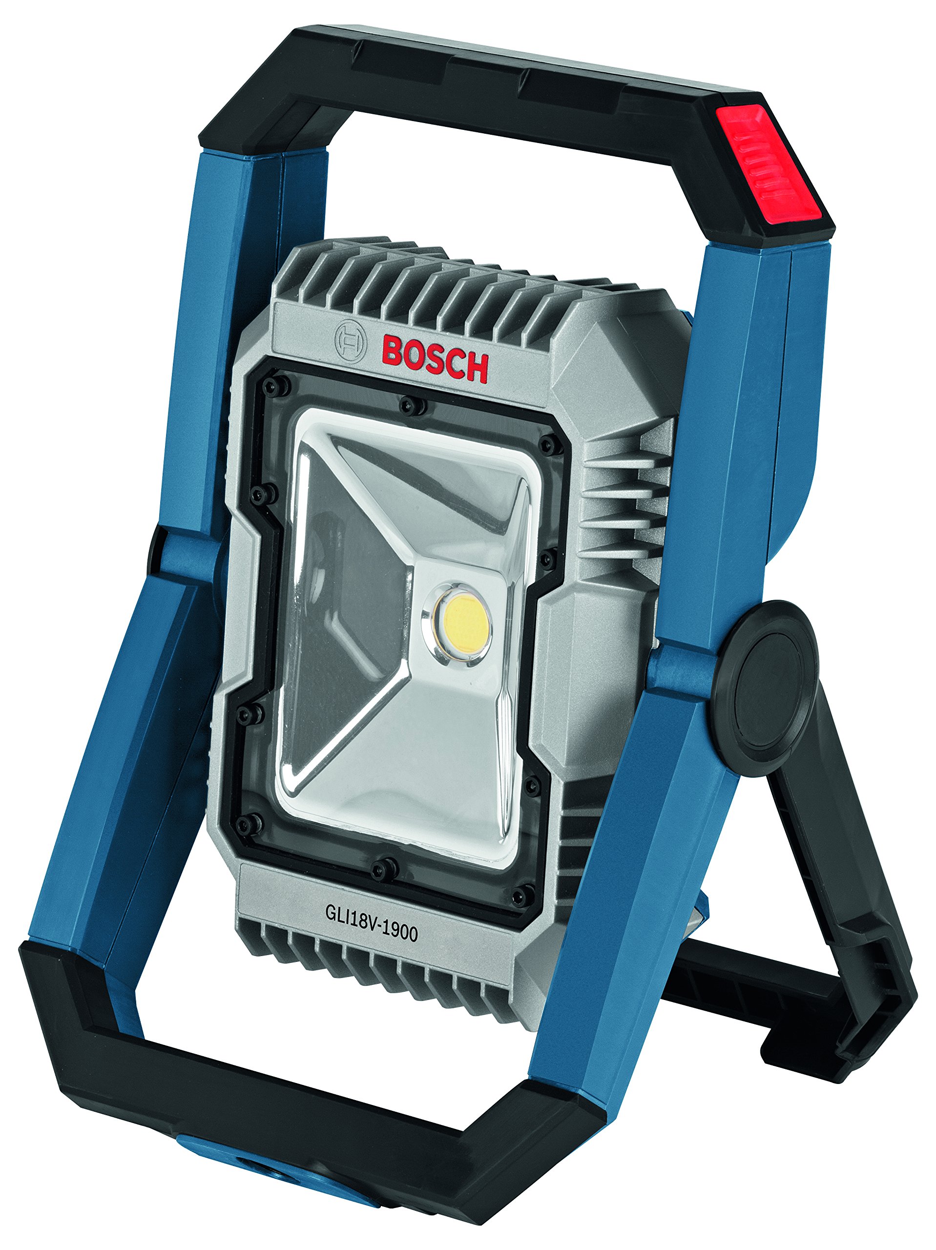 Bosch GBA18V80 CORE18V 8.0 Ah Performance Battery & GLI18V-1900N 18V LED Floodlight (Bare Tool), Blue,6 Ah