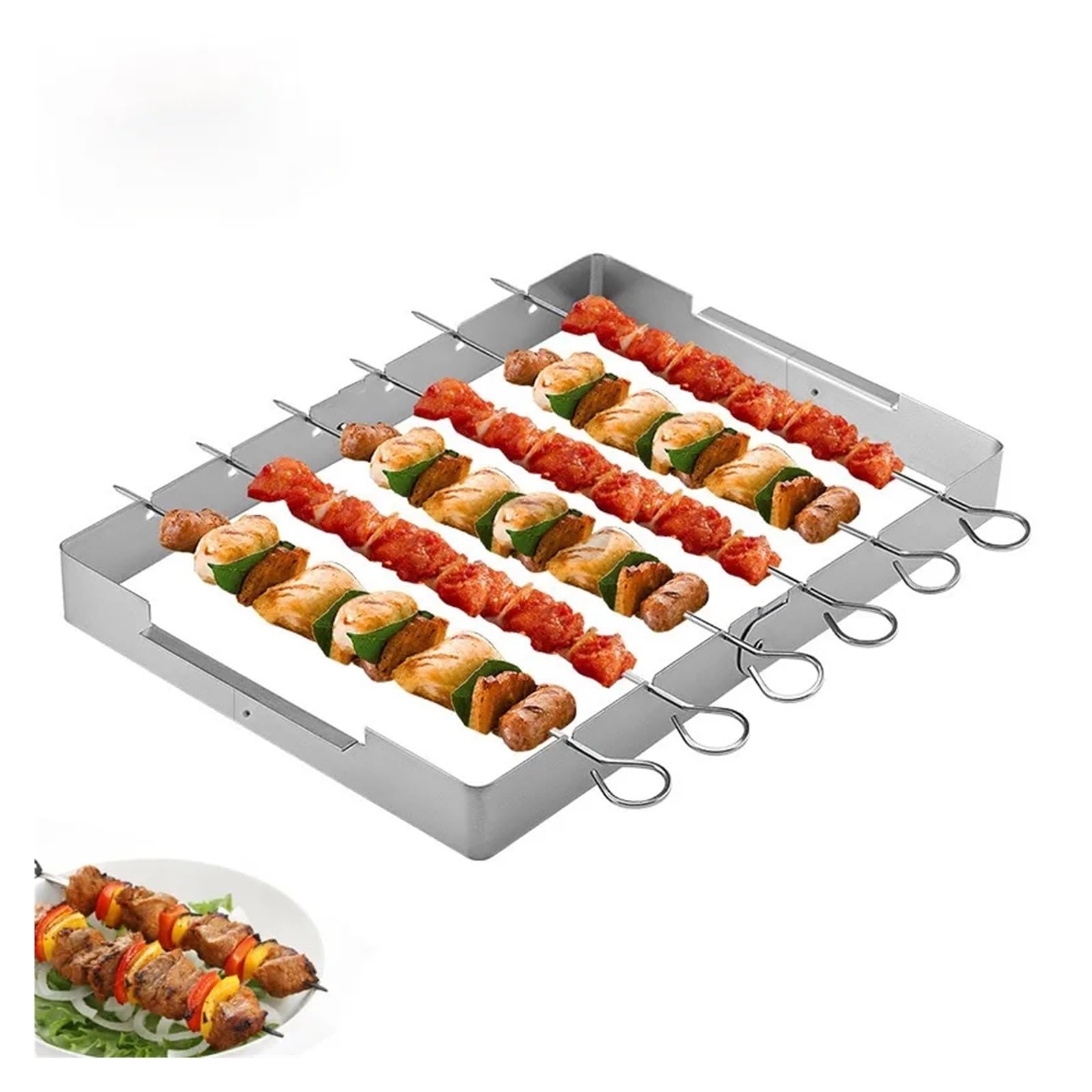 BBQ Grill Stainless Steel BBQ Grill Folding BBQ Grill Fit For Mini Pocket BBQ Grill Barbecue Accessories Home Park Use Portable BBQ Rack Tools Picnic