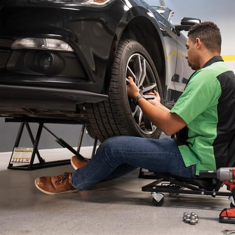 Official QuickJack 5000TL – ALI Certified, 5,000 lb Capacity Portable Car Lift with 110V Power Unit for Home, Garage, Shop, or Mechanic Use