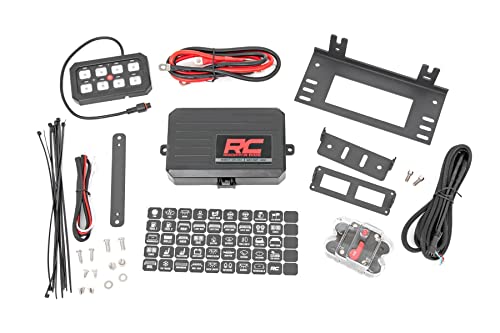 Rough Country 8-Gang Universal Multiple Light Controller - 70970 , Black
