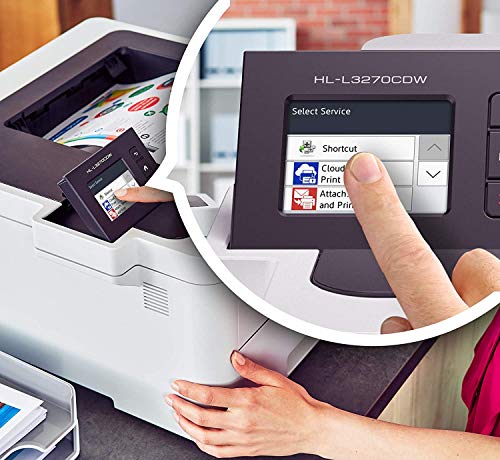 Brother RHL-L3270CDW Refurbished Compact Wireless Digital Color Printer with NFC Mobile Device and Duplex Printing-Ideal -for Home and Office Use Amazon Dash Replenishment Ready (Renewed Premium)