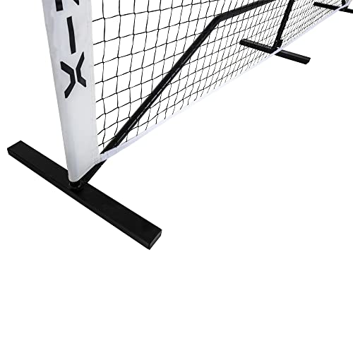 Onix Pickleball 2-in-1 Regulation-Size Portable Net and Practice Net Set Includes Carrying Case with Wheels