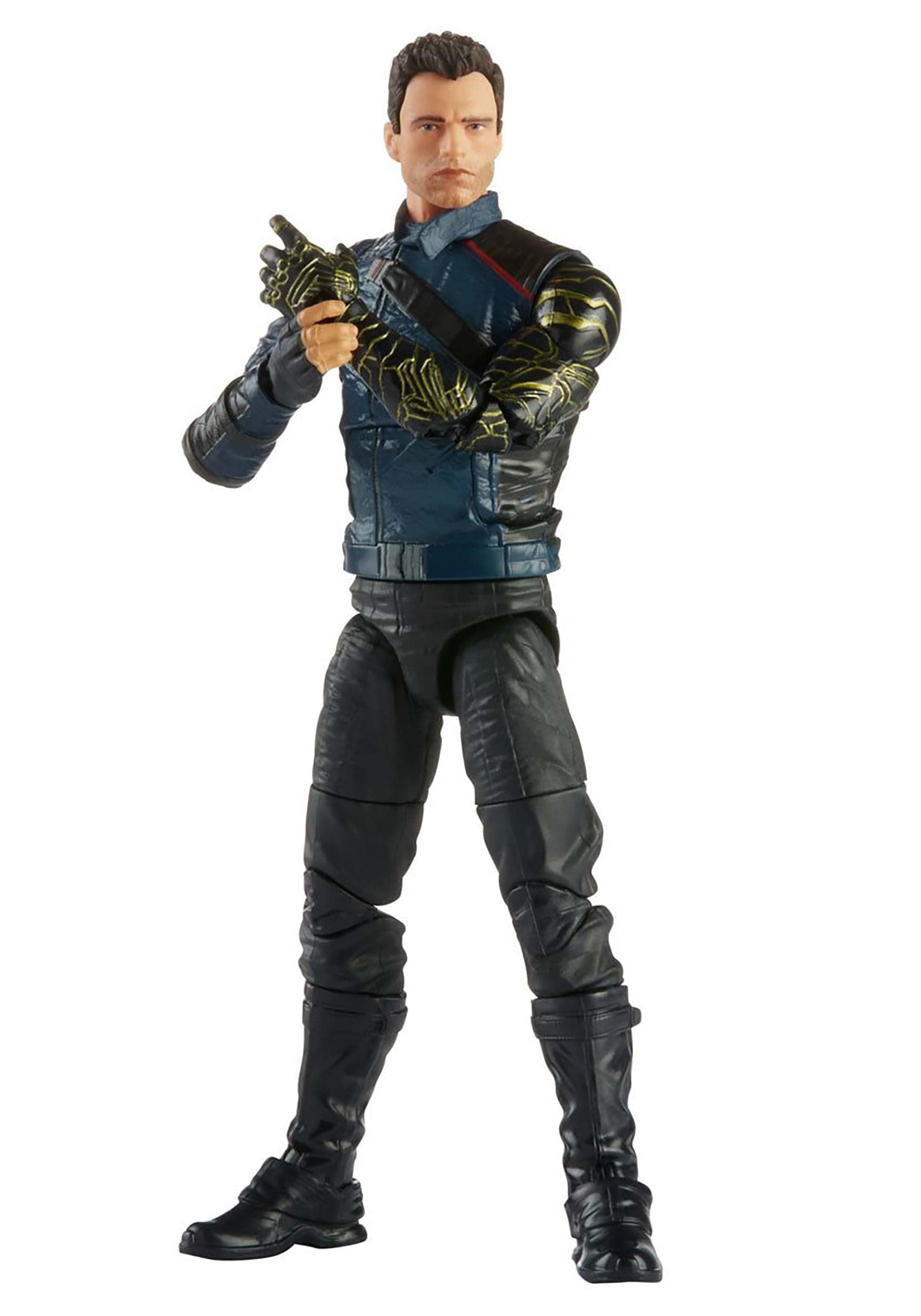 Marvel Legends Series Avengers 6-inch Action Figure Toy Winter Soldier, Premium Design and 2 Accessories, for Kids Age 4 and Up