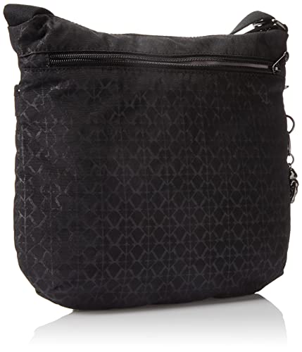 Kipling Women’s Arto Crossbody, Lightweight Everyday Purse, Casual Nylon Shoulder Bag, Signature Emb