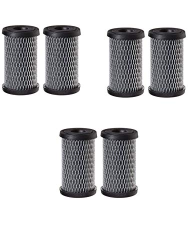 CFS – 6 Pack Water Filter Cartridges Compatible with 155022-43 C2, CCI-5-CA, CCI-5-CLW12, CCI-5CLW12-2 Models – Remove Bad Taste & Odor – Whole House Replacement Water Filter Cartridge - 5 Micron