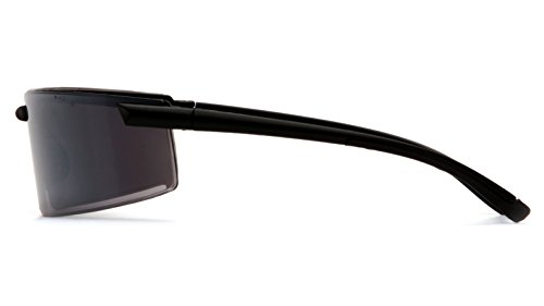 Pyramex Surveyor Silver Mirror Lens With Black Frame