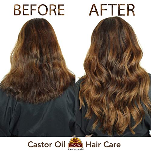 Okay Jamaican Castor Oil Moisture Growth Shampoo, Black, 12 Ounce by Okay