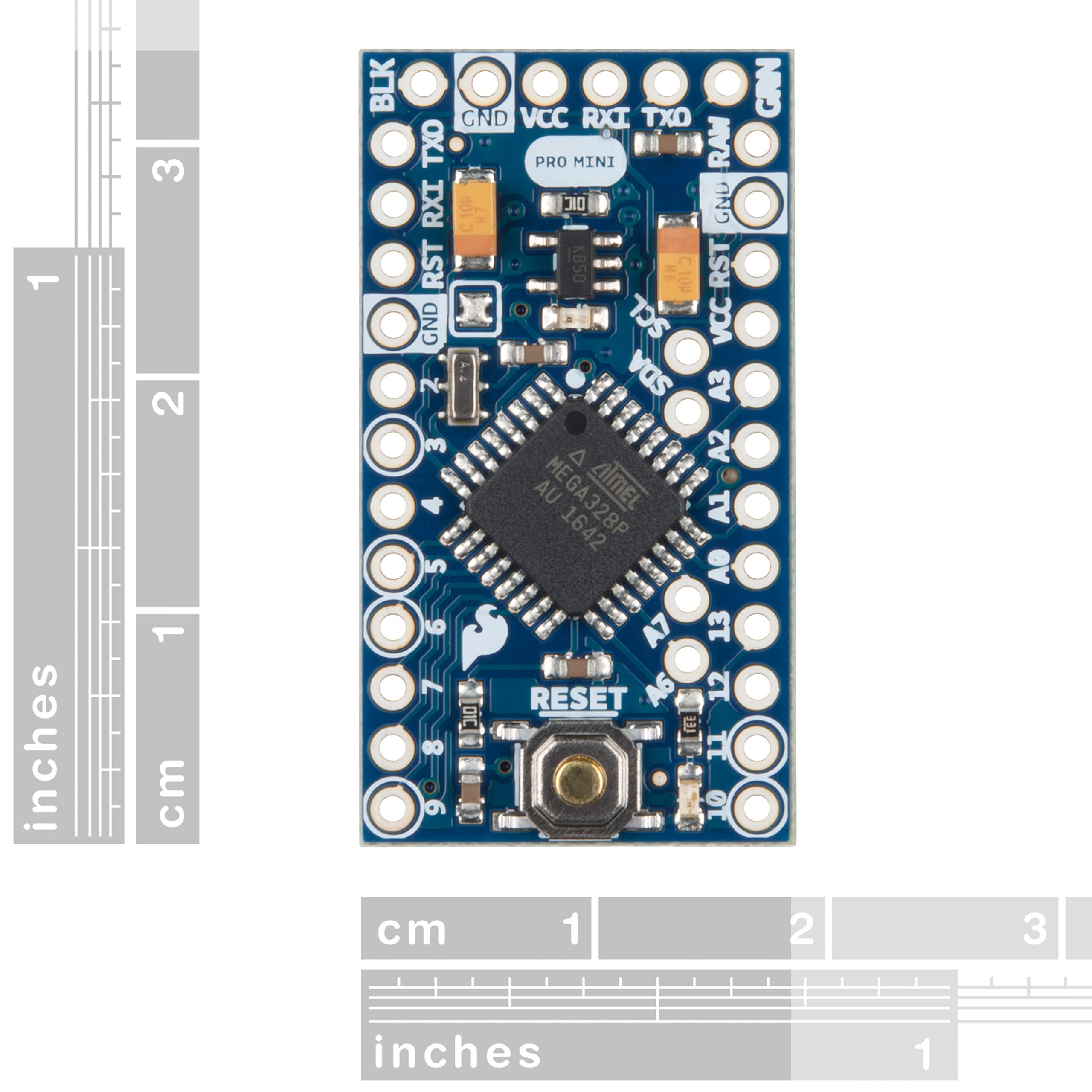 SparkFun Pro Mini ATmega328-5V/16MHz Development Board Compatible with Arduino Boards and IDE