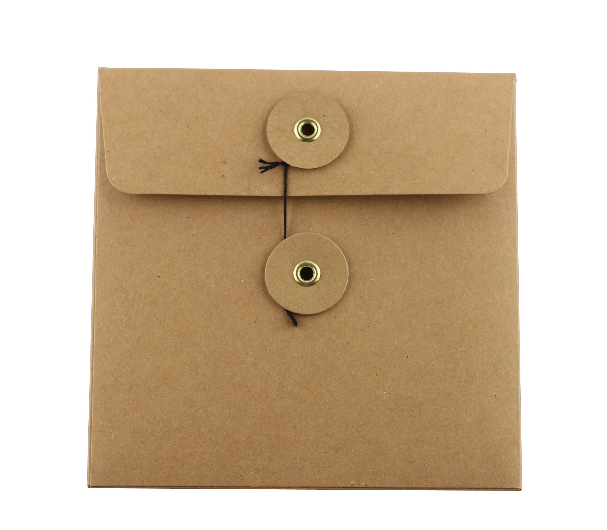 Wyvern Resleeve Cardboard Cd Sleeve 10 Pack/Set 5.11"×5.11" (13×13cm) Brown Wv-cdpch-br