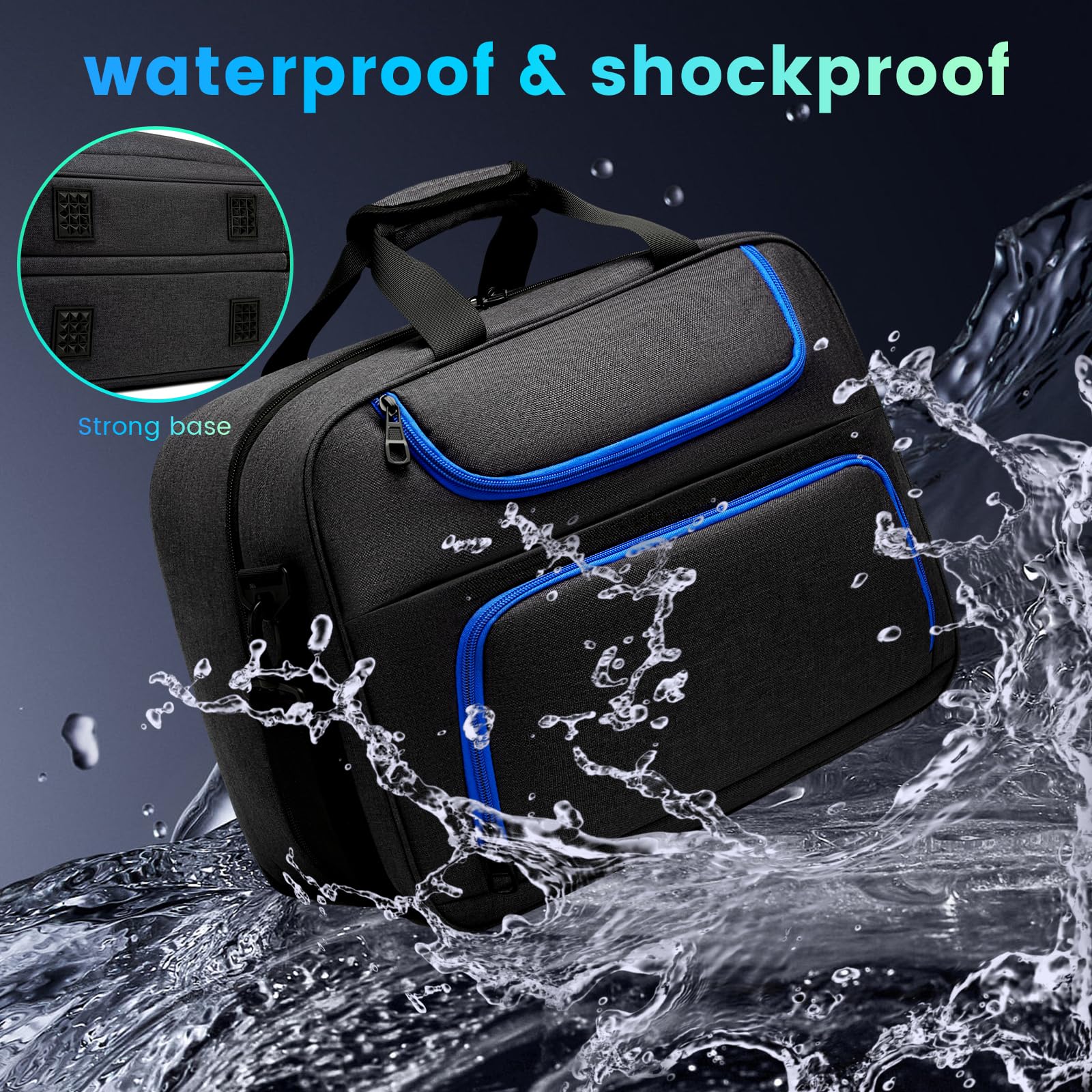 AULYAH Carrying Case Traveling Travel Bag for Playstation 5 Controller Console Accessories PS5