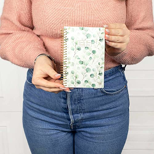 bloom daily planners 2023-2024 Pocket Planner - 4β x 6β - (July 2023 - July 2024) - MINI Weekly/Monthly Agenda Organizer & Calendar Book - Boho Greenery