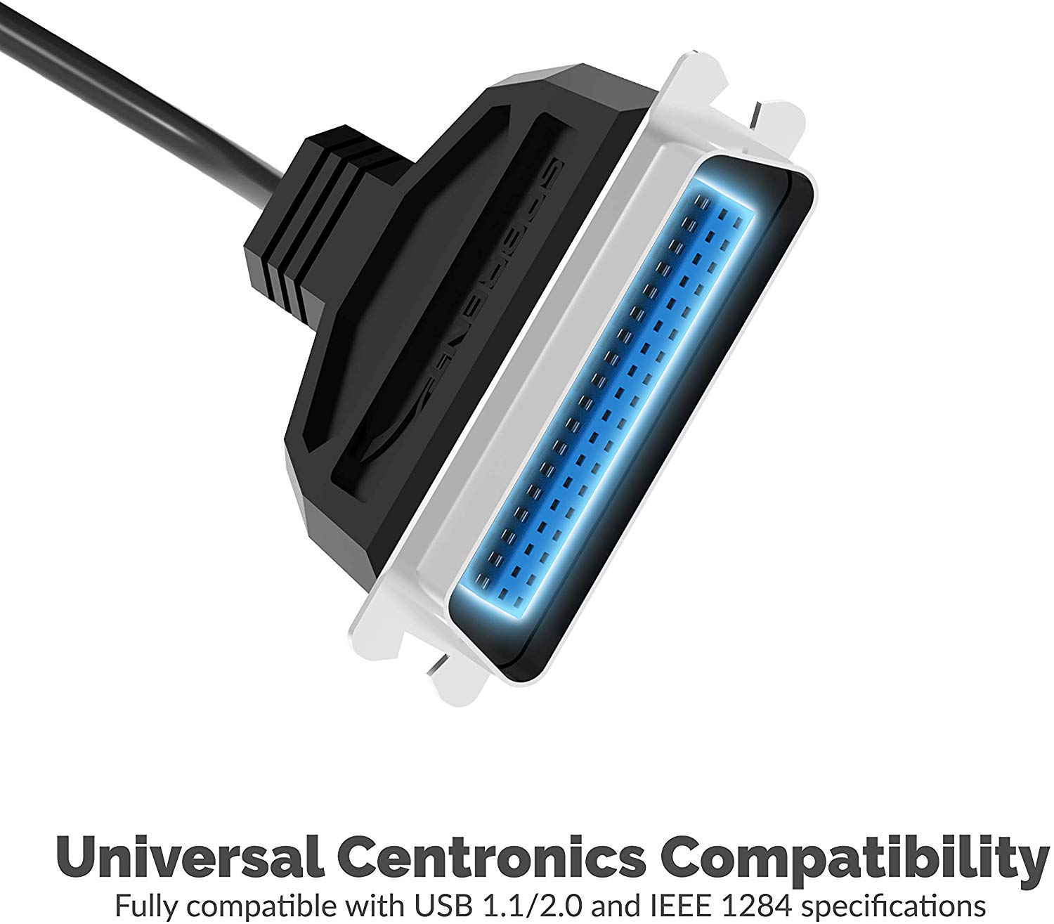 SABRENT USB to Parallel IEEE 1284 Printer Cable Adapter (CB-CN36)