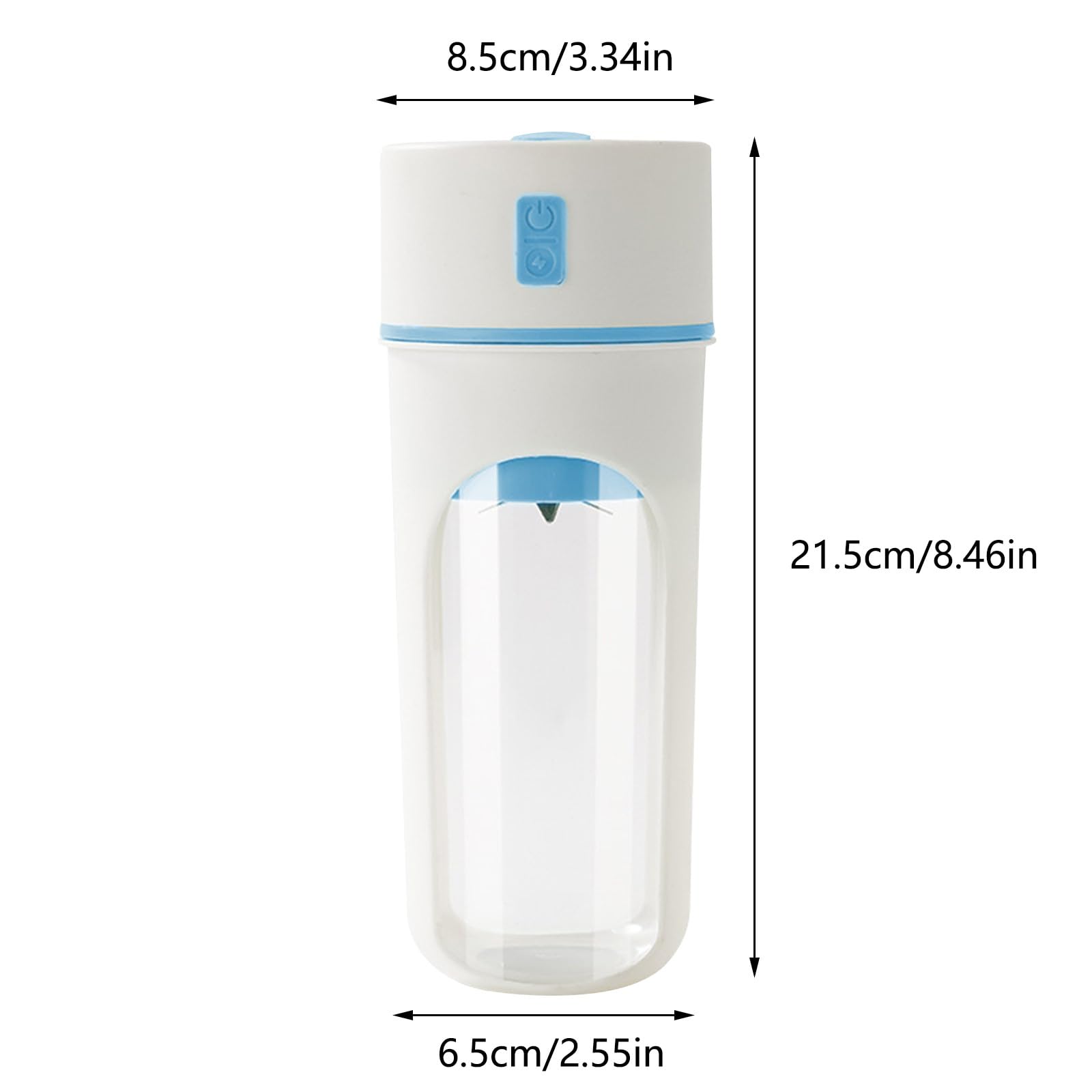 Clearance Portable Blenders, 480ml Mini Wireless Portable πππ«π¬π¨π§ππ₯ Blenders for Shakes with 6-Blade Head USB Rechargeable Juicer Cup for Home Sport Outdoor Today's Deals of The Day