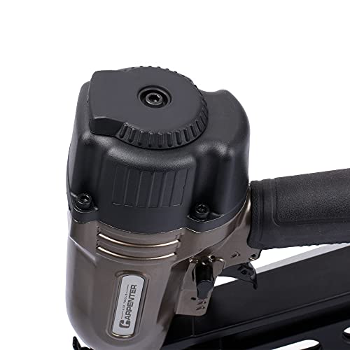 Carpenter C1565 15 Gauge Finish Nailer | Pneumatic | 15 Gauge Nails from 1-1/4 Inch up to 2-1/2 Inch | 34 Degree Angle Finish Nailer