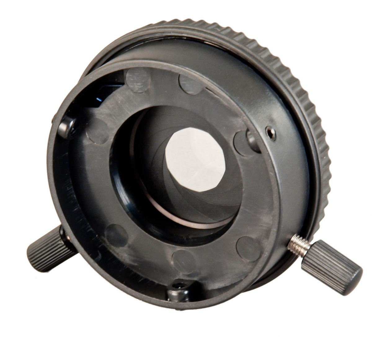 OMAX Microscope Kohler Illumination Attachment with Iris Field Diaphragm and Center Adjustment