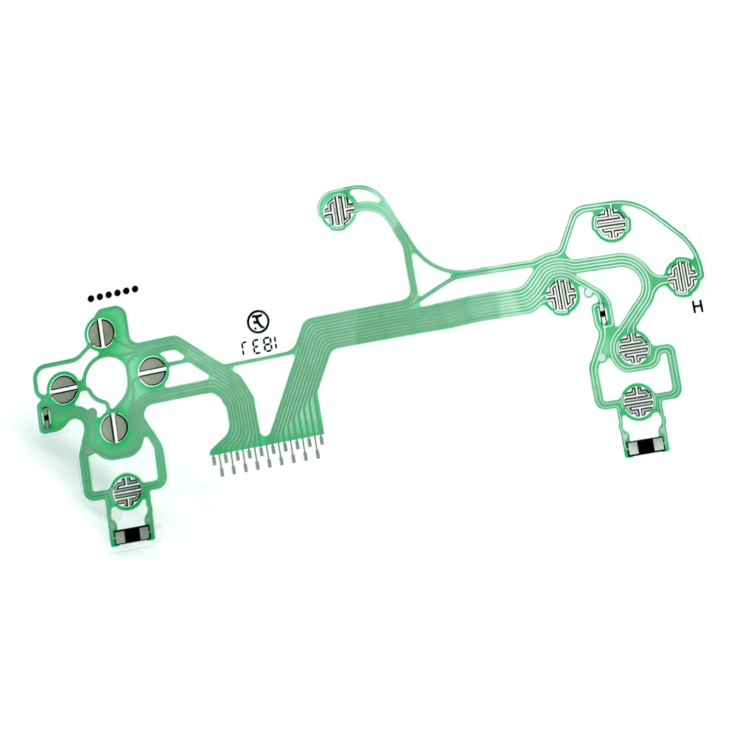 Button Ribbon Circuit Board Film Ribbon Flex Cable Replacement for PS4 Pro Dualshock 4 JDM-050 Controller Conductive Film