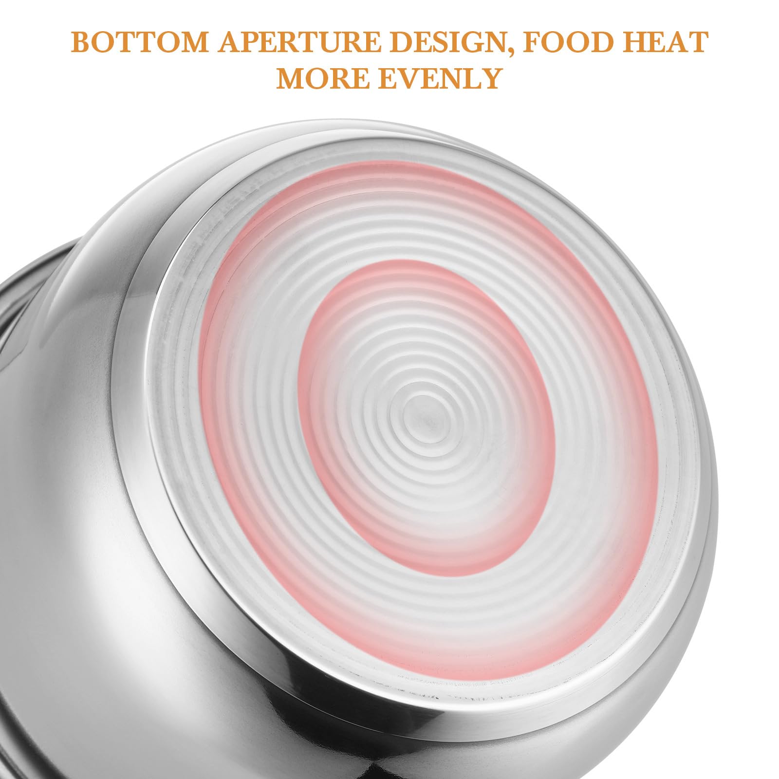 Ciieeo Inner Cooking Pot Universal Inner Pot Stainless Steel Inner Pot Rice Cooker Supply (Higher Bottom)