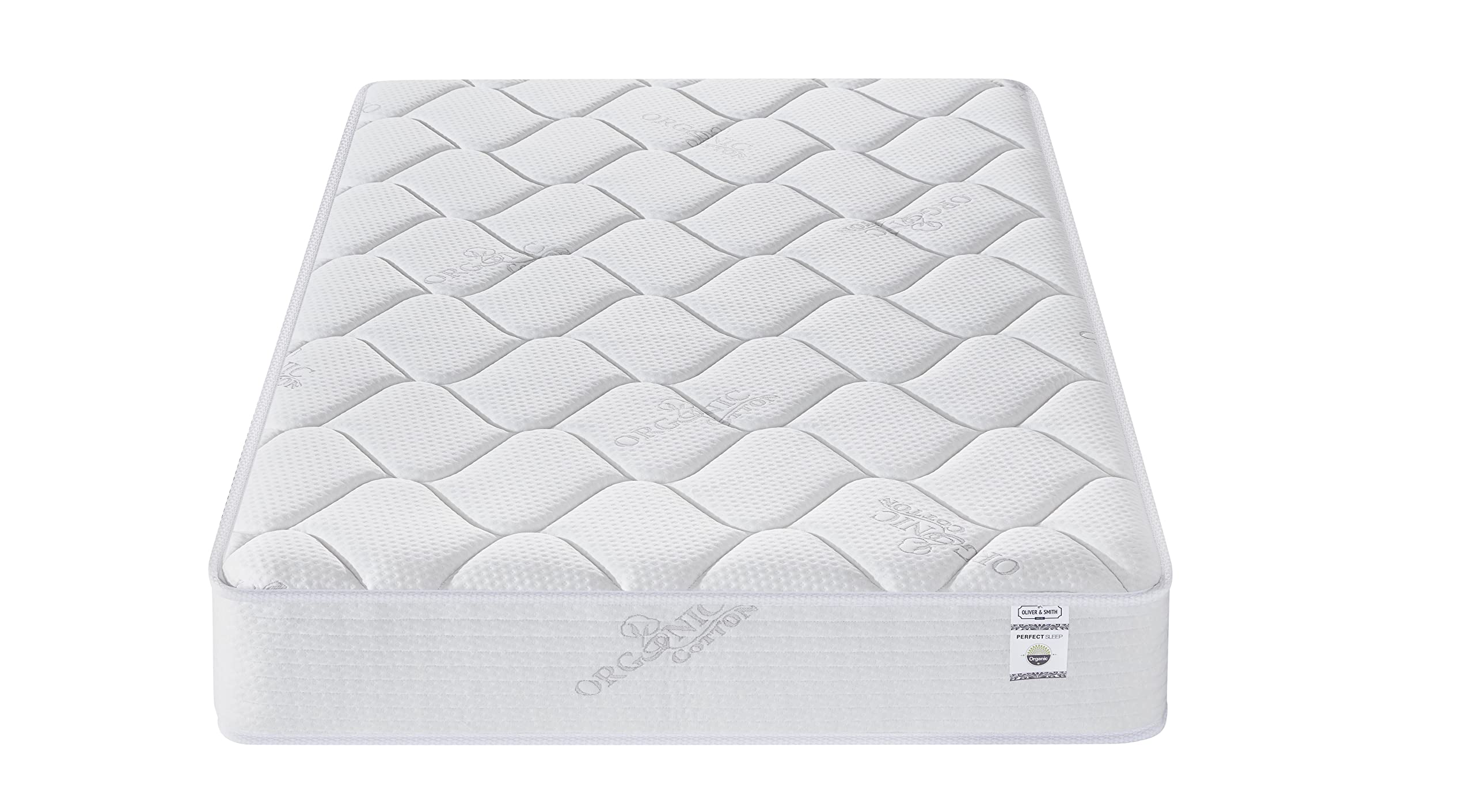 Full Size Mattress - 10 Inch Cool Memory Foam & Spring Hybrid Mattress with Breathable Cover - Comfort Plush Euro Pillow Top - Rolled in a Box - Oliver & Smith