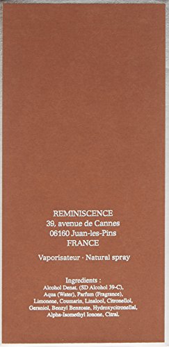 Reminiscence Patchouli Pour Homme Eau De Toilette Spray, 3.4 Ounce