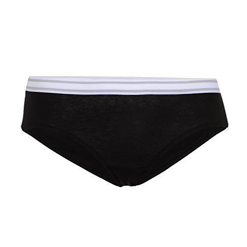 Hanes womens Sporty Cotton Underwear, Available in Multiple Pack Sizes hipster panties, 6 Pack - Assorted 1, 7 US