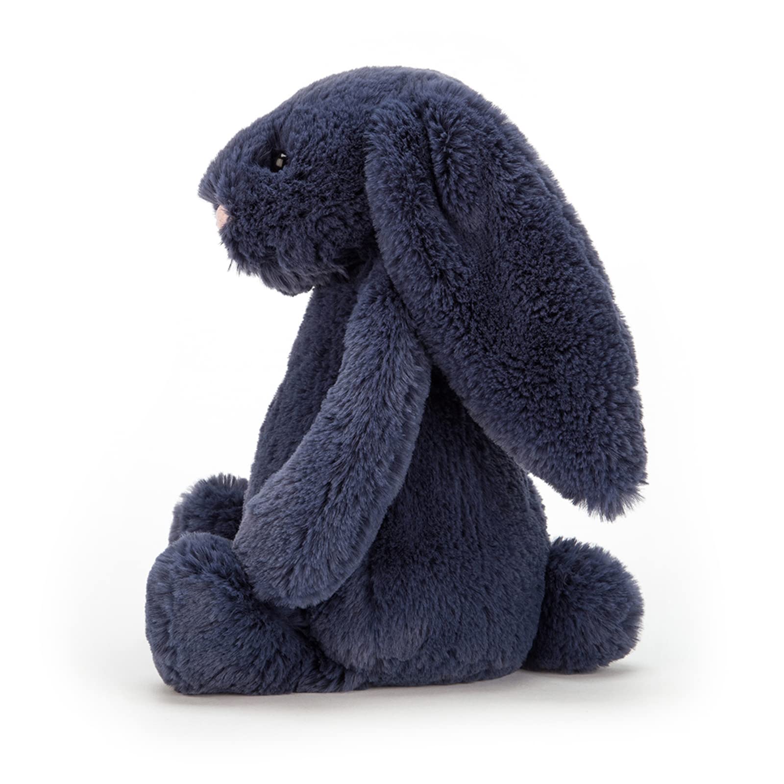 Jellycat Bashful Navy Bunny Stuffed Animal, Medium 12 inches | Rabbit & Bunny Plush Toy | Classic Children's Gift
