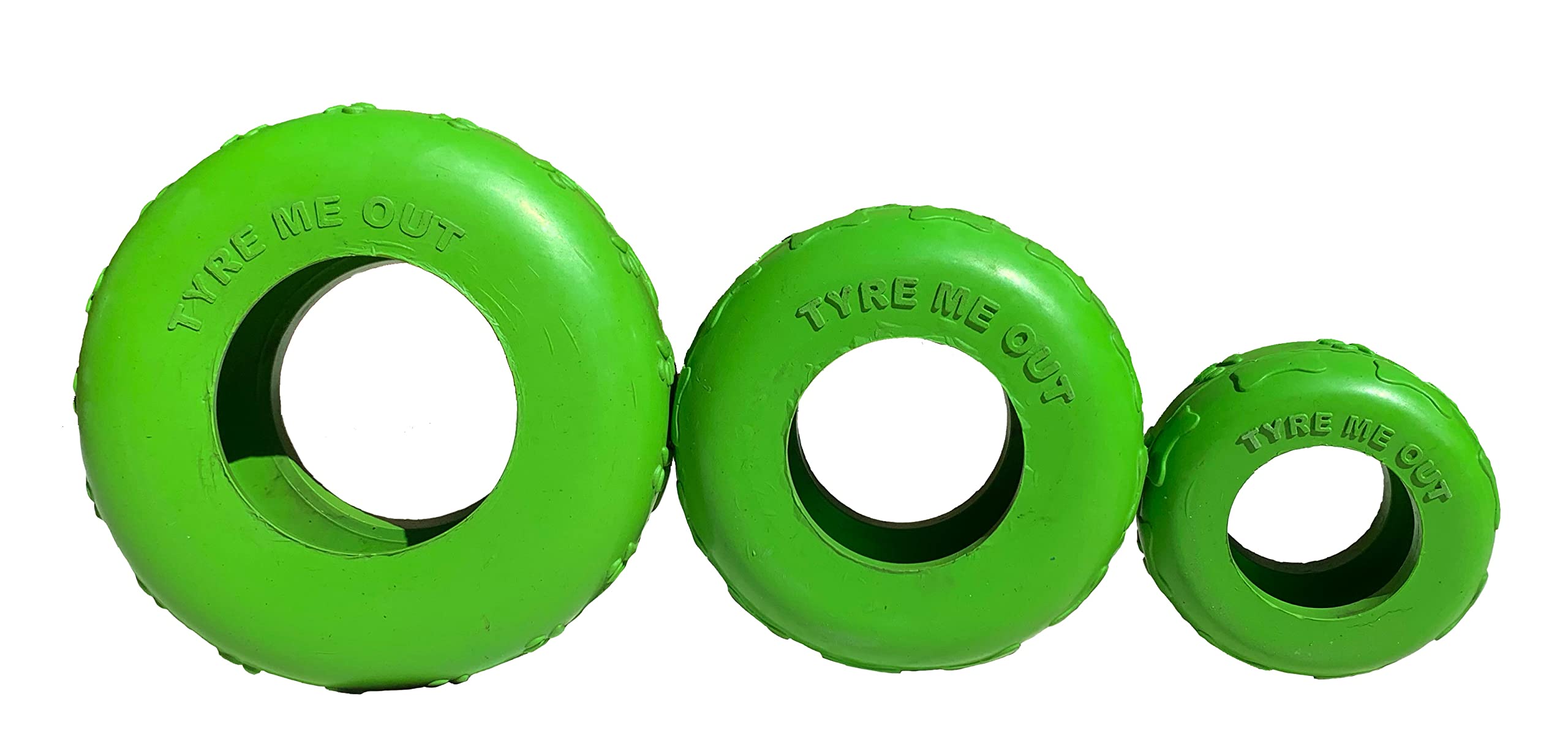 Grewal Equestrian Dog Toy for Chewers Made from 100% Organic Natural Rubber (Large - 5 5/16", Red)