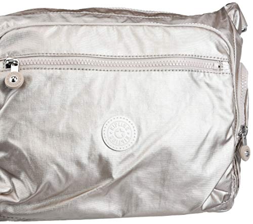 Kipling Women's Gabbie Crossbody, Lightweight Everyday Purse, Casual Shoulder Bag, Metallic Glow