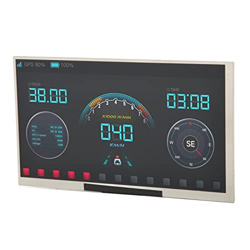 BOTEGRA Portable Monitor, Multifunctional IPS Display Energy Saving 7 inch for Smart Home for PCs