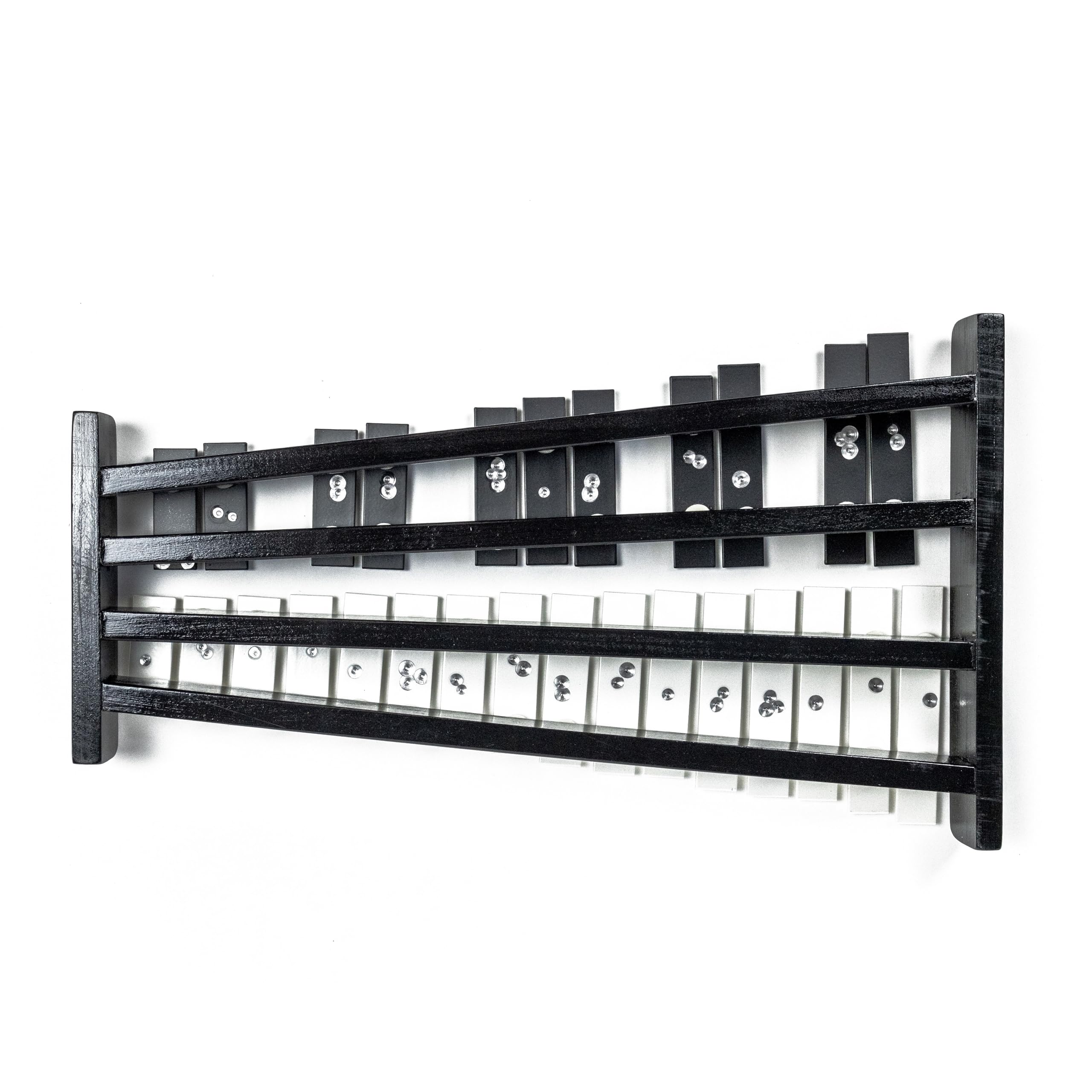 Professional Wooden Soprano Full Size Glockenspiel Xylophone with 27 Metal Keys for Adults & Kids - Includes 2 Wooden Beaters