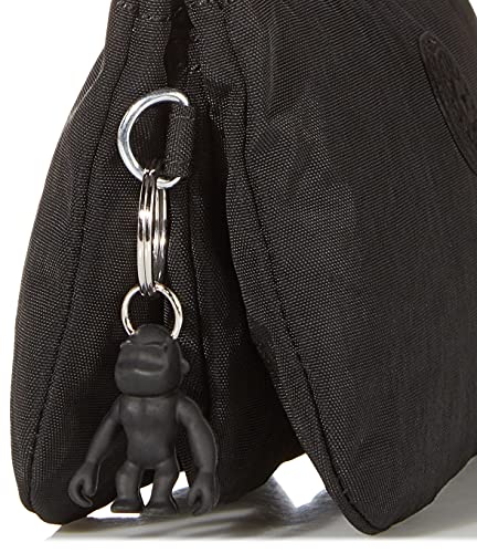 Kipling womens Women’s Creativity Large Pouch, Versatile Cosmetics Kit, Lightweight Nylon Travel Organizer Pouch, Black Noir, Large US