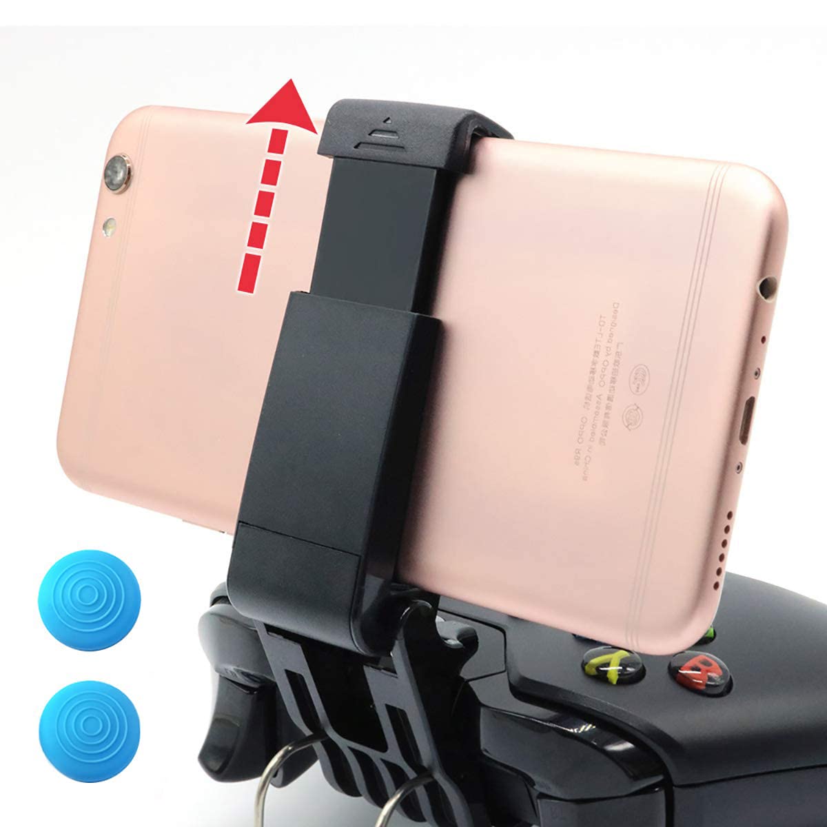 BYDPETE Phone Holder for Xbox Controller,Phone Mount for Xbox/Xbox One Controller, Cellphone Clip, Foldable Clamp for Phone Nimbus Duo(Clip Only)