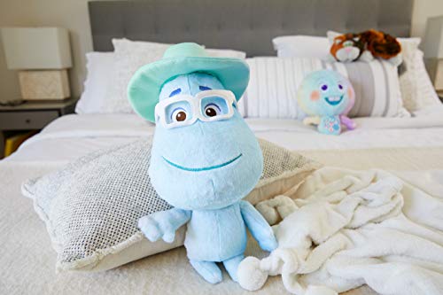 Mattel Disney Pixar Soul Joe Gardner Feature Plush Doll Collectible Approx 16-in Tall, Huggable Stuffed Character Toy with Movie-Authentic Look, Collectors Gift