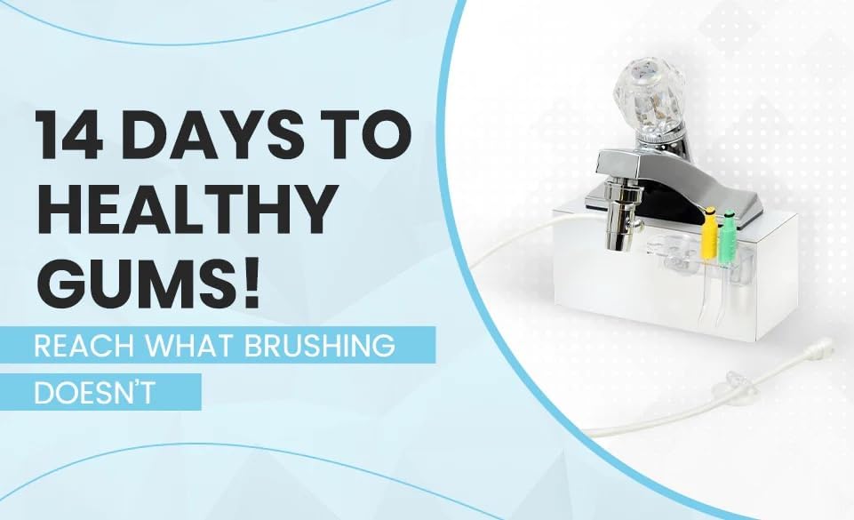 Oral Breeze | HydroCare | Water Flosser | Dental Flosser | Teeth Cleaner | Oral Irrigator | 3' Hose