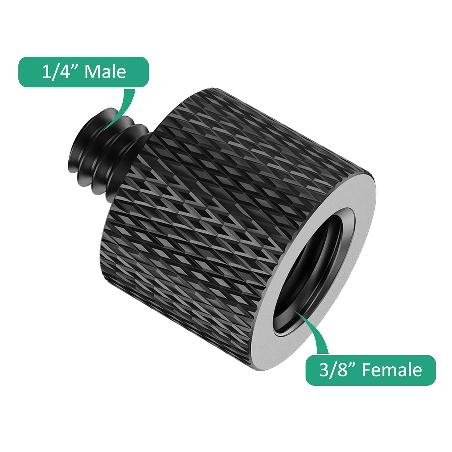 Rigych 1/4 to 3/8 Tripod Screw Adapter 8 Pcs 1/4 Male to 3/8 Female and 3/8 Male to 1/4 Female Camera Screw Adapter for Camera Mount Tripod Stand Microphone Stand Mic Mount