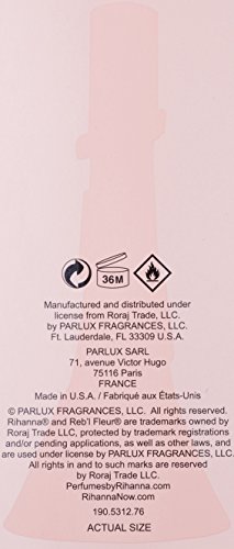 Rihanna Reb'L Fleur Eau de Parfum Spray for Women, Mini, 1 Fluid Ounce