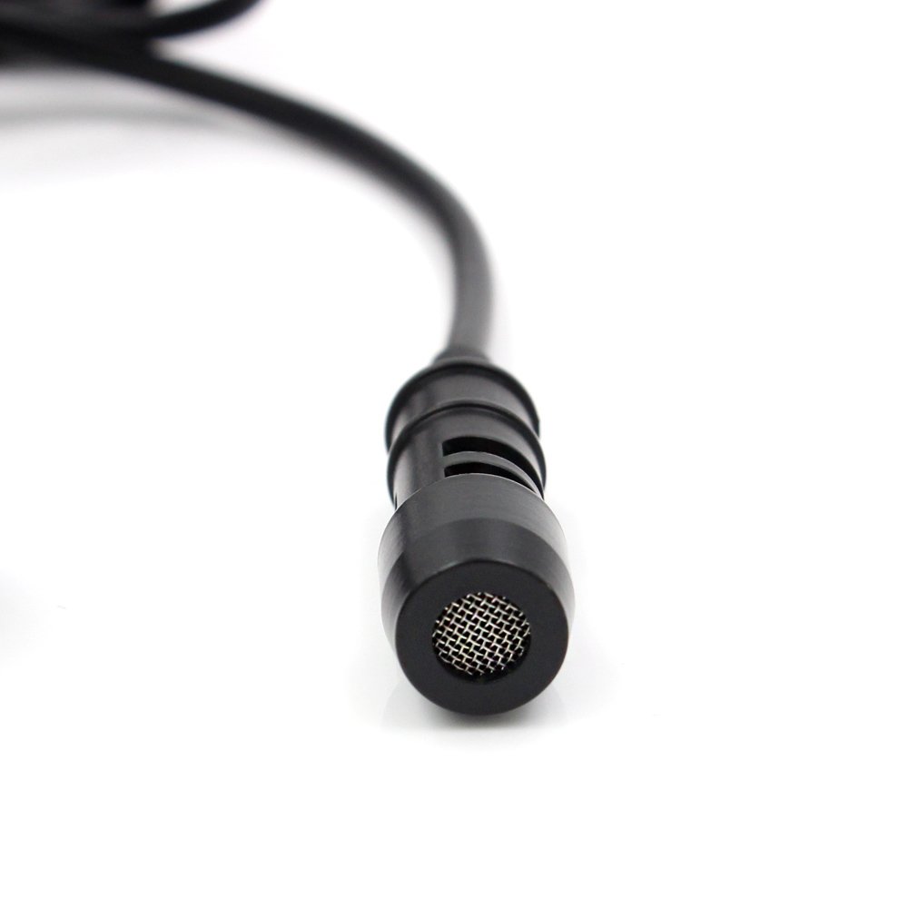 AUFGELD Professional Lavalier Microphone Lapel Mic Omnidirectional Condenser Compatible with iPhone Android Windows Cellphones Clip On Interview Video Voice Podcast Noise Cancelling Mic Vlogger