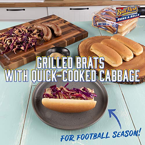 Ball Park Hot Dog Buns, 14oz, 8 count (Pack of 1)
